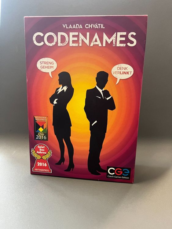 Codenames Brettspiel (Gebraucht) in Schlieren für CHF 10 – mit Lieferung auf Ricardo kaufen