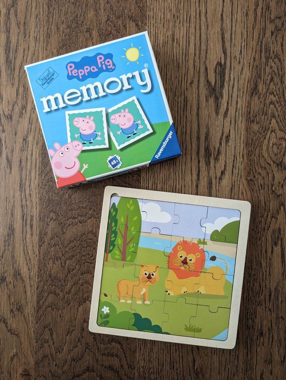 PUZZLE & MEMO PEPPA PIG - RAVENSBURG (Gebraucht) in Bassersdorf für CHF ...