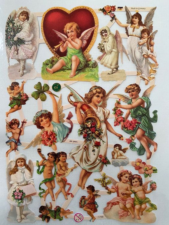 Engel Oblaten Glanzbilder Poesie Nostalgie (Neu und originalverpackt) in Luzern für CHF 4 – mit ...