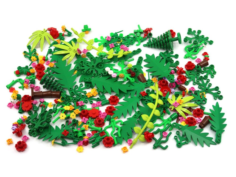 Lego Spezialteile Pflanzen Palme Blume Baum Blatt (Gebraucht) in ...