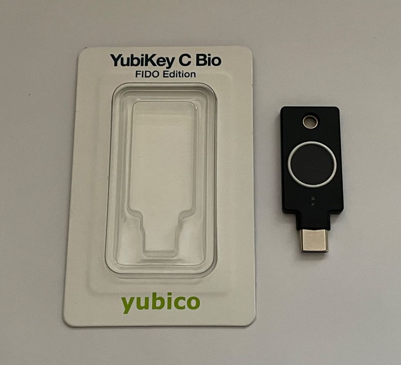 YubiKey C Bio FIDO Edition | Kaufen auf Ricardo