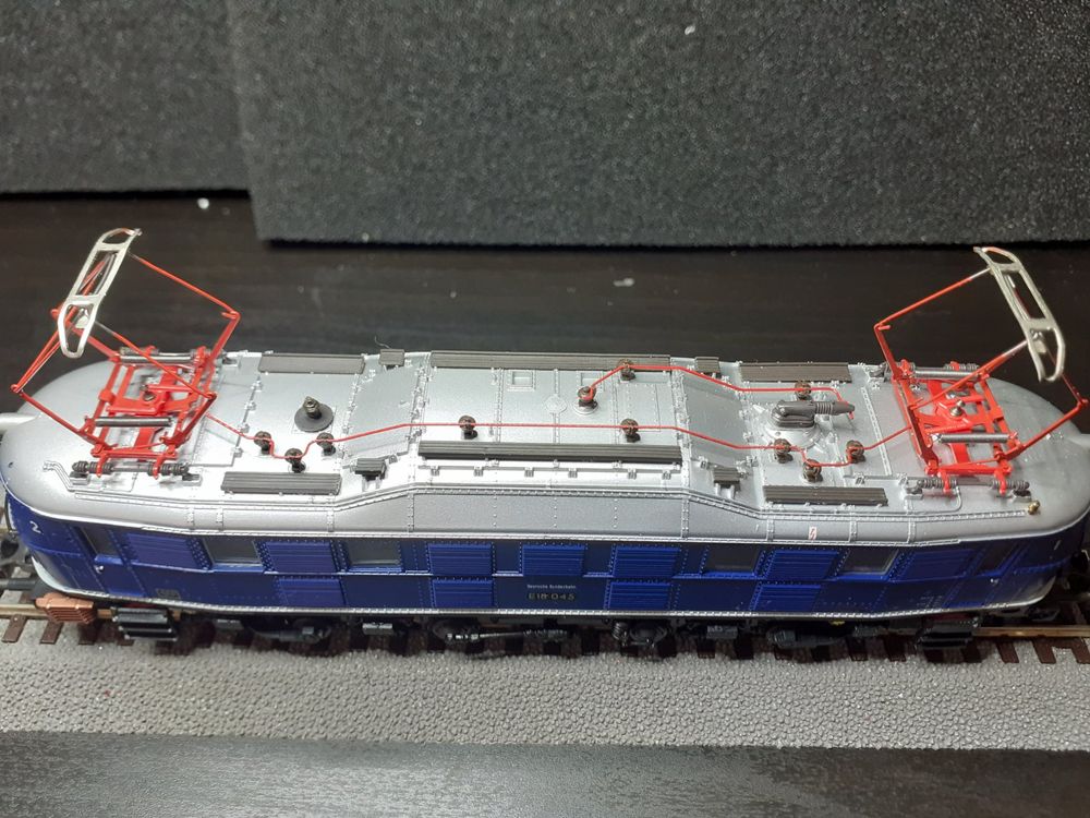 Roco 43659 DB E18 H0 DC Analog mit 2 Liliput Schnellzugwagen | Kaufen ...