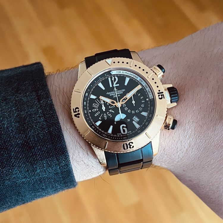 Jaeger-Lecoultre Master Compressor Diving Rose Gold Full Set (Gebraucht ...