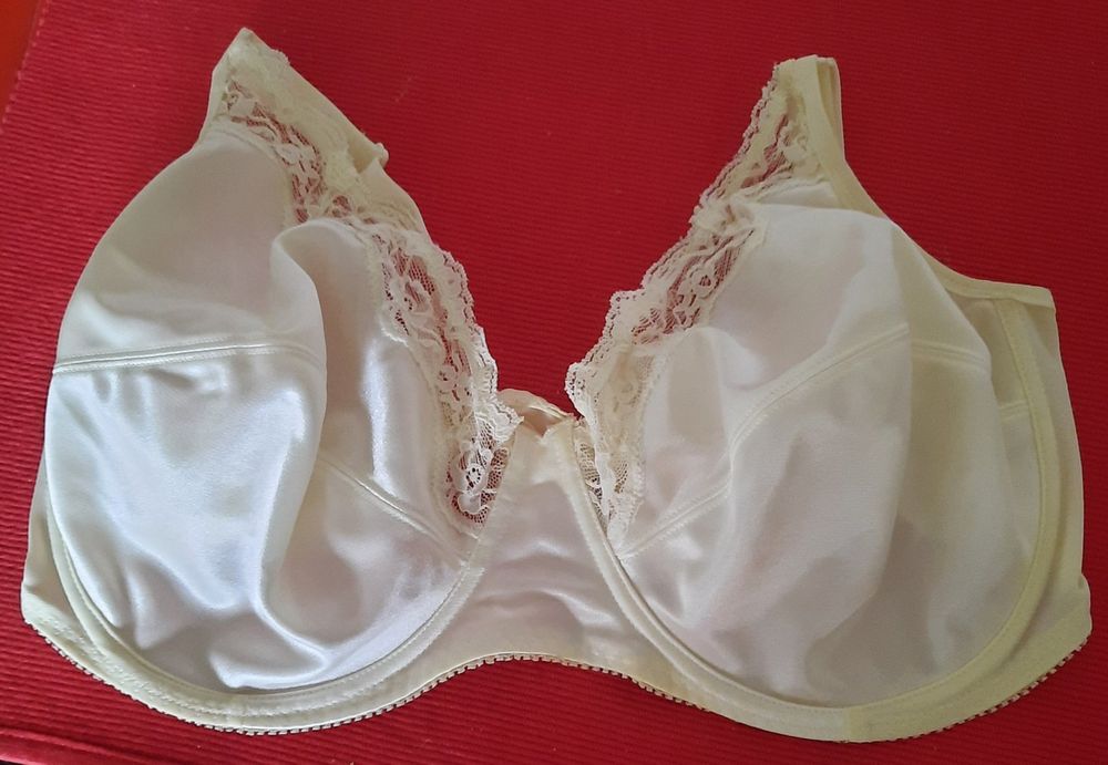 neuer Bügel-BH, glänzend beige, grosse Grösse (Neu (gemäss Beschreibung ...