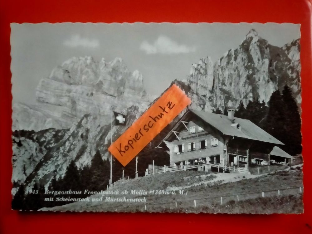 AK Berghaus Fronalpstock ob Mollis / Häuser (Gebraucht) in Küssnacht am ...