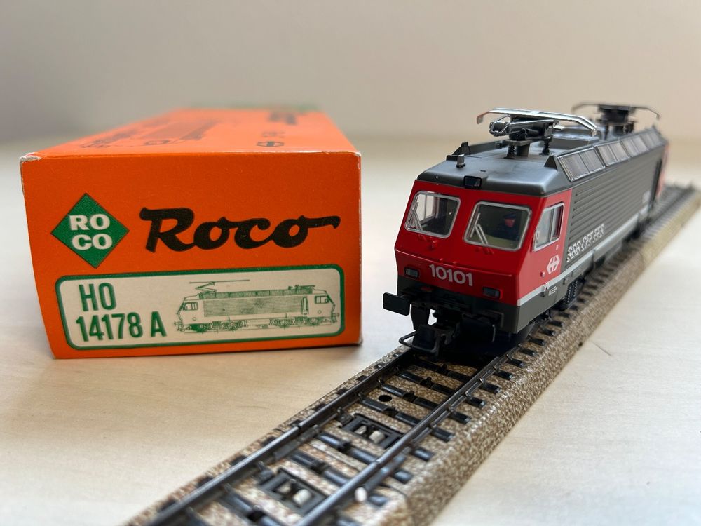 Roco 14178 A E-Lok Re 4/4 IV SBB 10101 H0 WS (Neu und originalverpackt ...