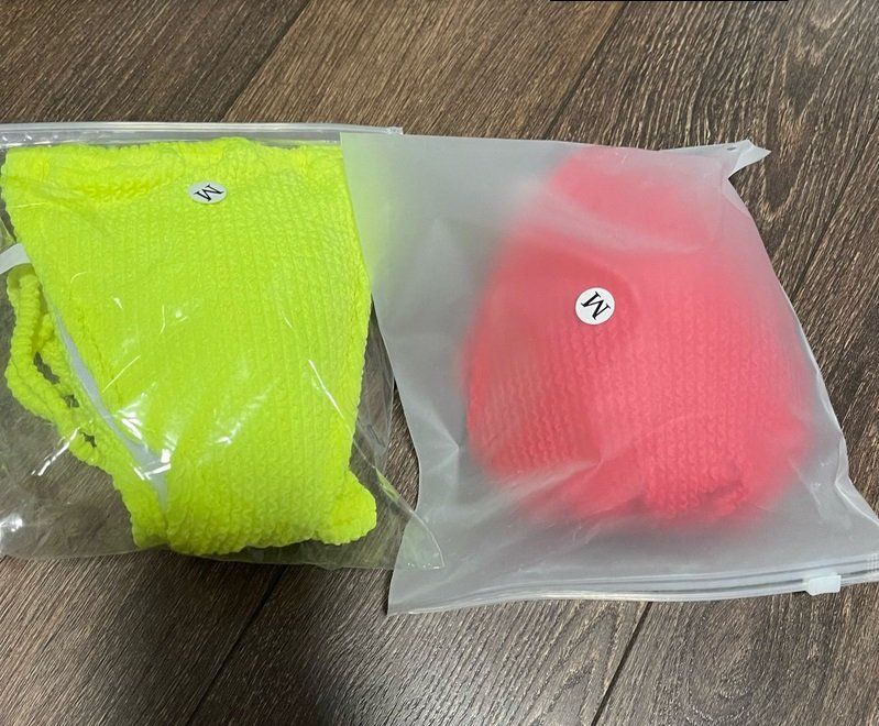 Set 2 Badeanzügen rosa+gelb/ 2 maillots de bain jaune+rose | Kaufen auf ...