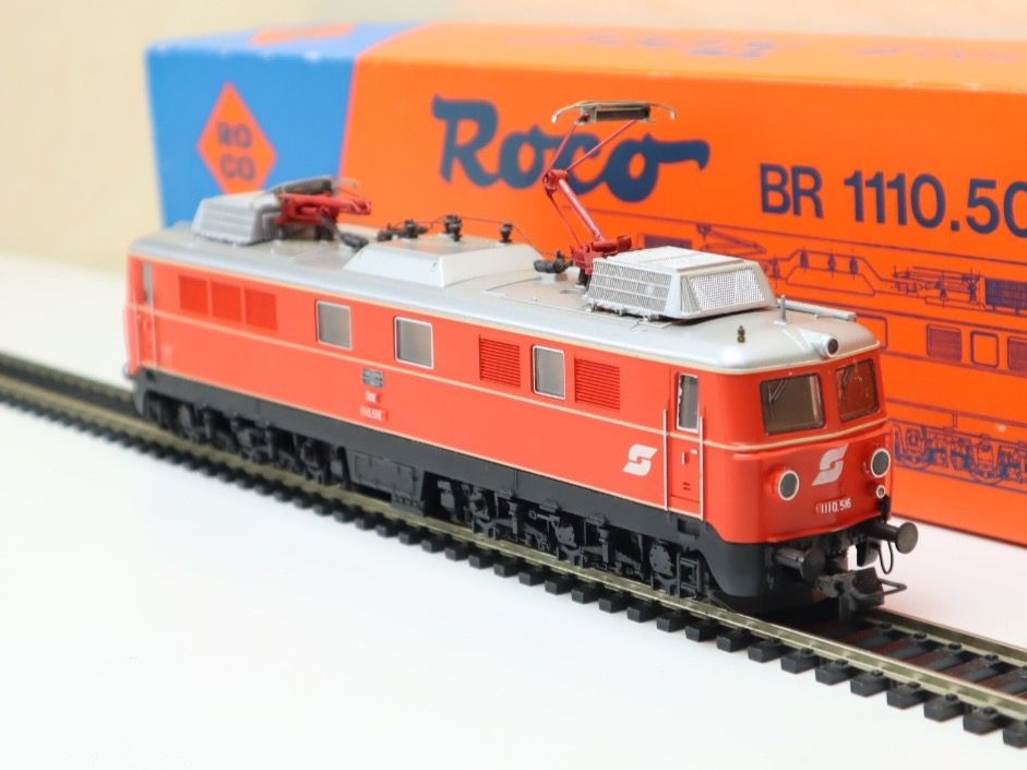 ROCO ÖBB E-Lokomotive BR 1110 Rot - 04198 C - H0 (Gebraucht) in ...