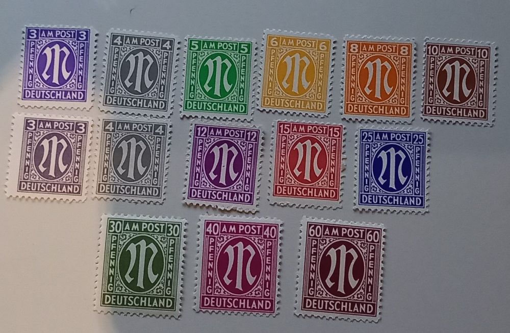 Briefmarken Deutschland Am Post - posfrisch | Kaufen auf Ricardo
