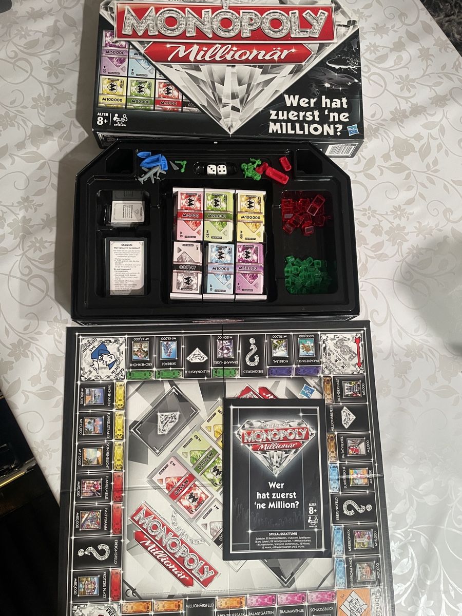 Monopoly Millionär - Das spannende Brettspiel! Komplett (Gebraucht) in ...