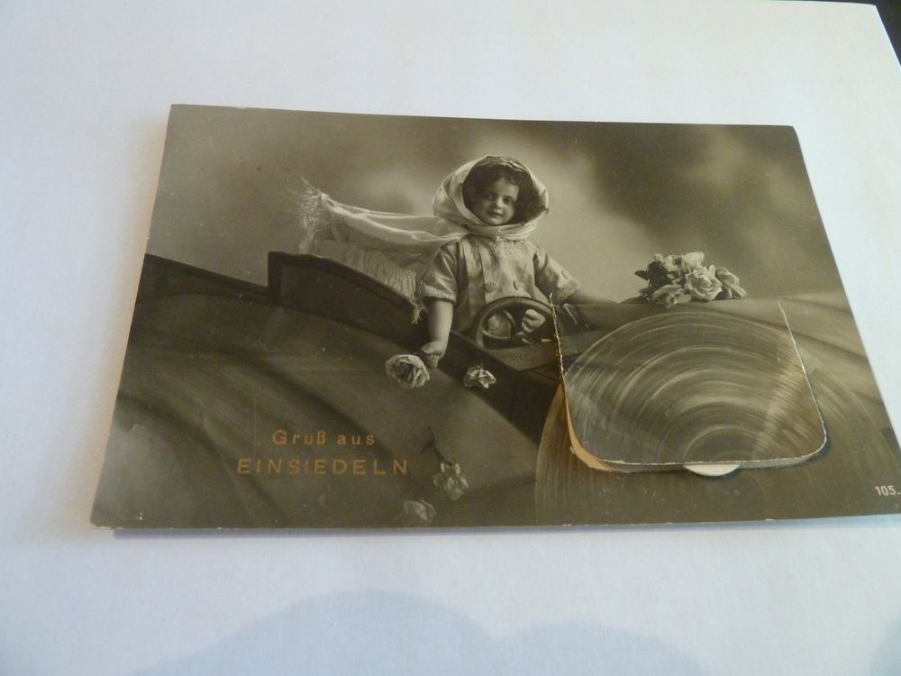 Gruss aus Einsiedeln, alte Postkarte mit Foto 1911 (Gebraucht) in Rieden SG für CHF 9 – mit ...