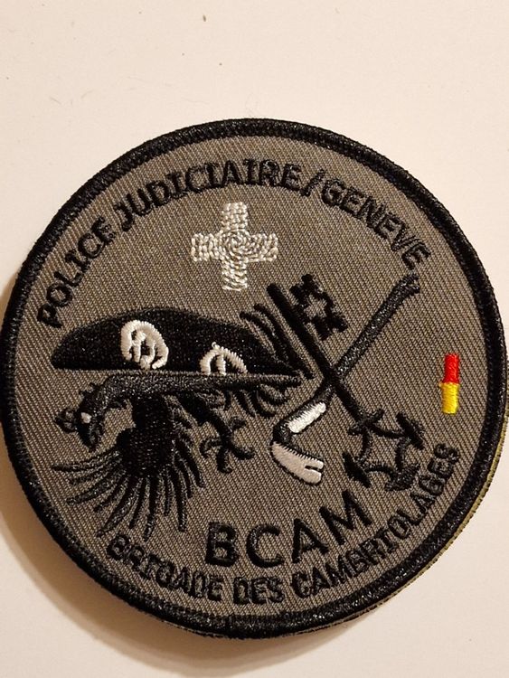 Polizei Abzeichen Genève brigade des cambriolages | Kaufen auf Ricardo