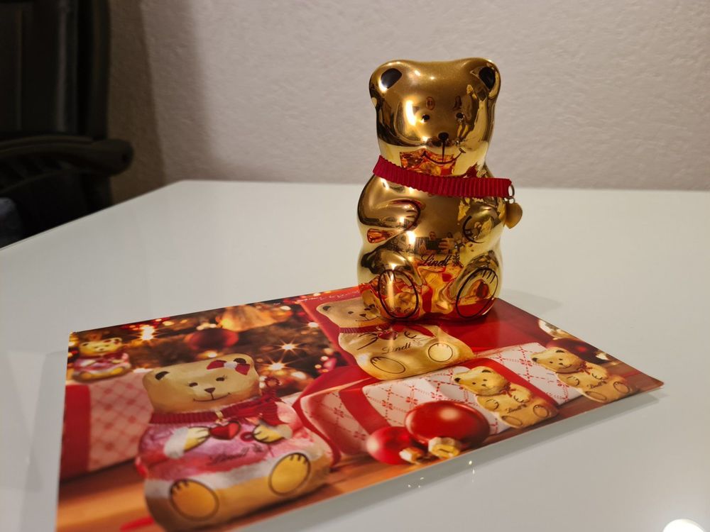 Lindt Golden Teddy Bear, von Roger Federer - 2018 Limited 3* (Gebraucht ...