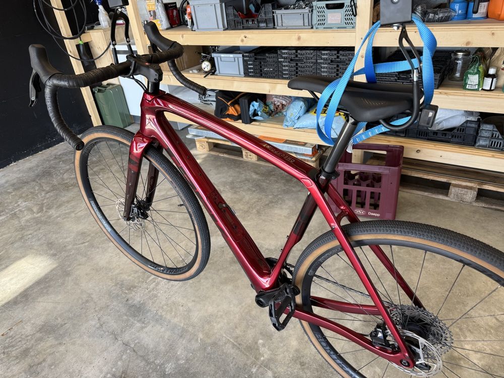 Trek Checkpoint SL 6 AXS 56 Crimson/Carbon Red Smoke (Gebraucht) in ...