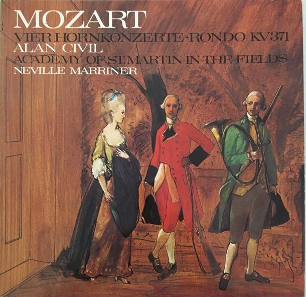 Mozart – Vier Hornkonzerte (LP, Alan Civil / Marriner) (Gebraucht) in ...