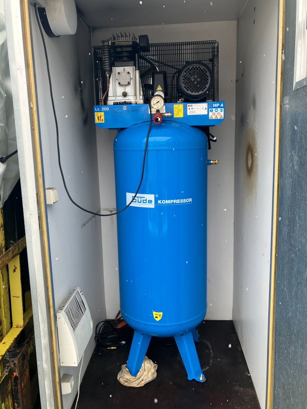 GÜDE Kompressor 480/10/200 ST - Top Zustand, wenig gebrau... (Gebraucht ...