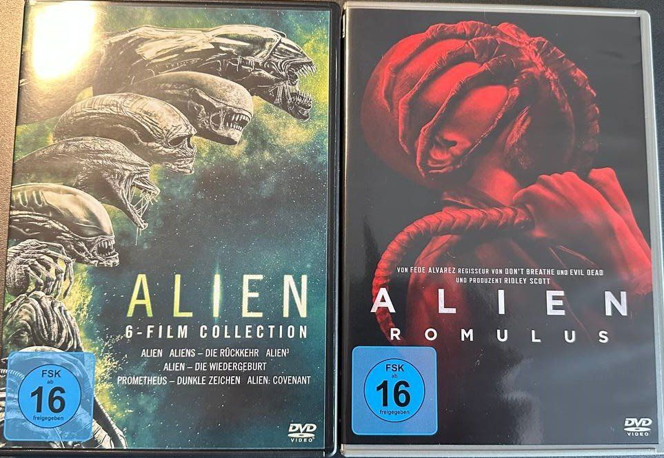 Alien 6-Film Collection + Prometheus DVDs (Gebraucht) in Beringen für ...