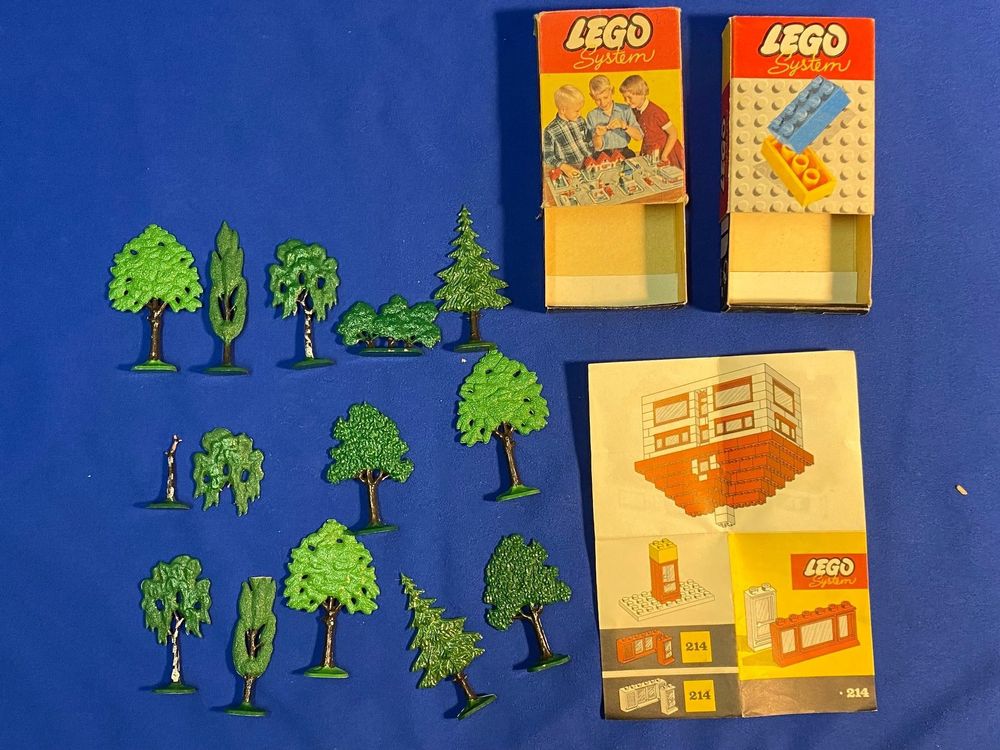 Lego 230 Bäume sehr alte Schachteln Antik (Gebraucht) in Oberägeri für ...