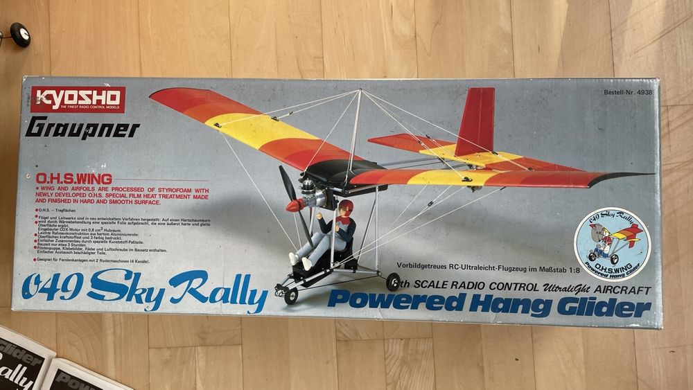 Ferngesteuertes Motorflugzeug Kyosho Graupner Sky Rally (Gebraucht) in ...