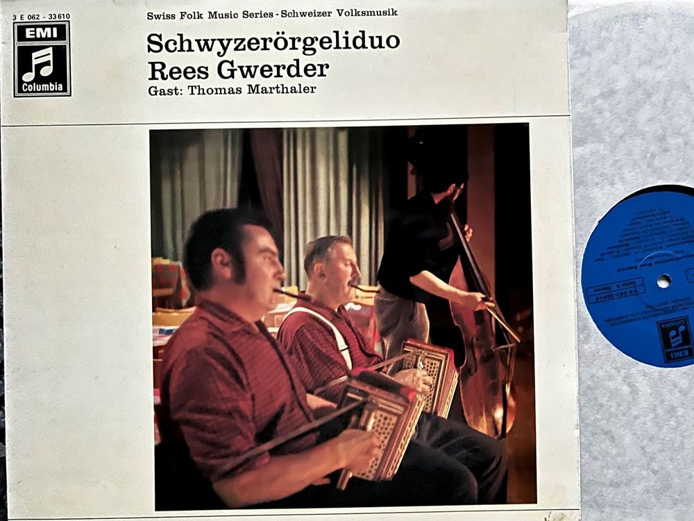 Schwyzerörgeliduo Rees Gwerder Gast: Thomas Marthaler LP 🛀 (Gebraucht ...