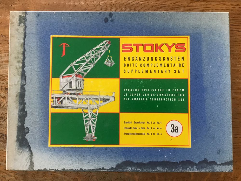 Ancienne boîte de construction « Stokys 3a » (Gebraucht) in Fully für ...