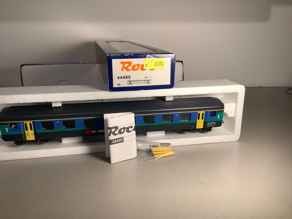 Roco 44495 : SBB 1.Kl A EW II Papagei Personenwagen (Gebraucht) in Bossonnens für CHF 49.9 – mit ...