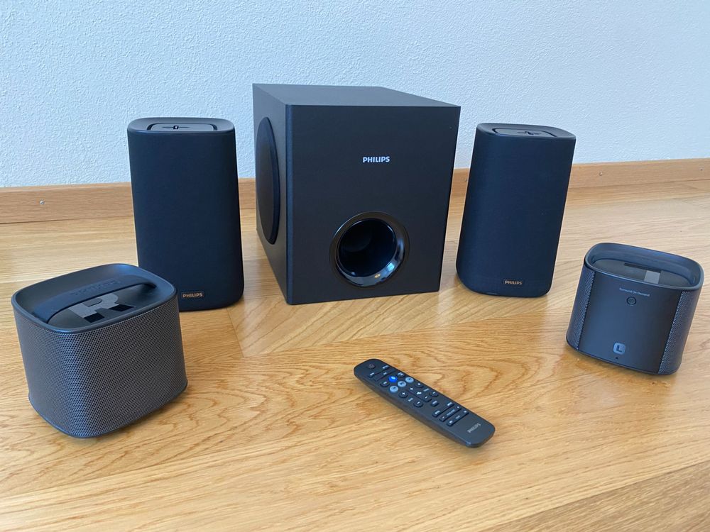 Philips kabelloses Surround-Lautsprecher System; Heimkino | Kaufen auf ...