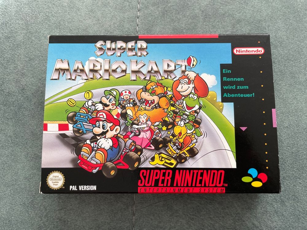Super Mario Kart Super Nintendo SNES CIB Mint - Near Mint | Kaufen auf ...