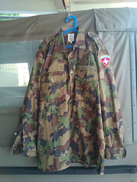 Hemd Taz 90 Schweizer Armee / Evtl. Auslandeinsatz Grösse 41 (Gebraucht ...