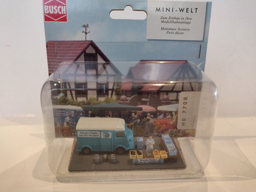 Busch H0 7708 Marktstand Fische (Neu (gemäss Beschreibung)) in für CHF ...