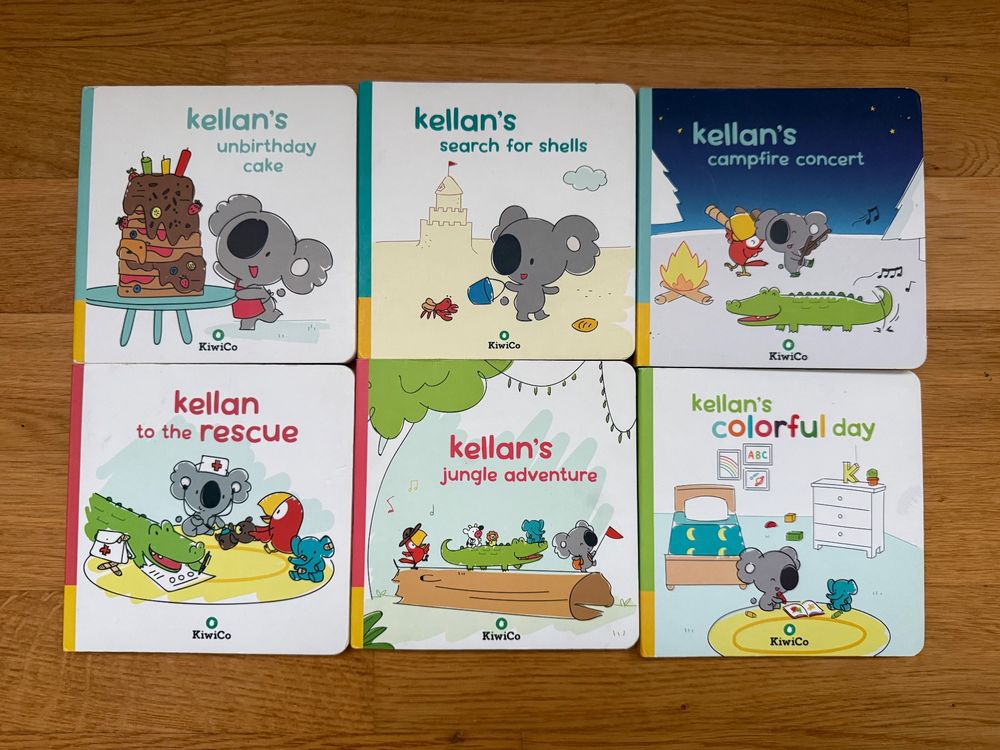 KiwiCo "Kellan"-Bücher, 6-teiliges Set für Kinder, Top! (Gebraucht) in ...