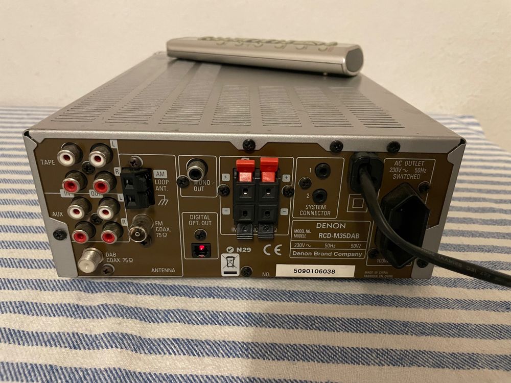 DENON RCD-M35DAB RECEIVER (Gebraucht) in Zürich für CHF 89 – mit ...