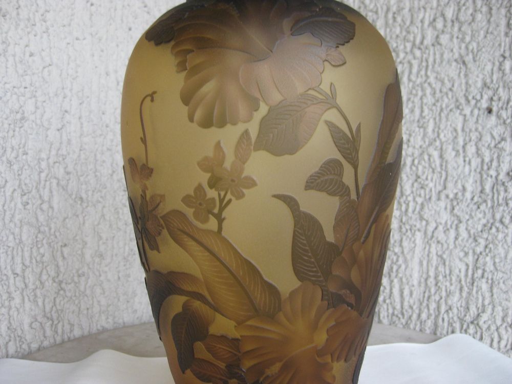 Vase Galle Type, Überfangglas, (Gebraucht) in für CHF 354 – mit ...