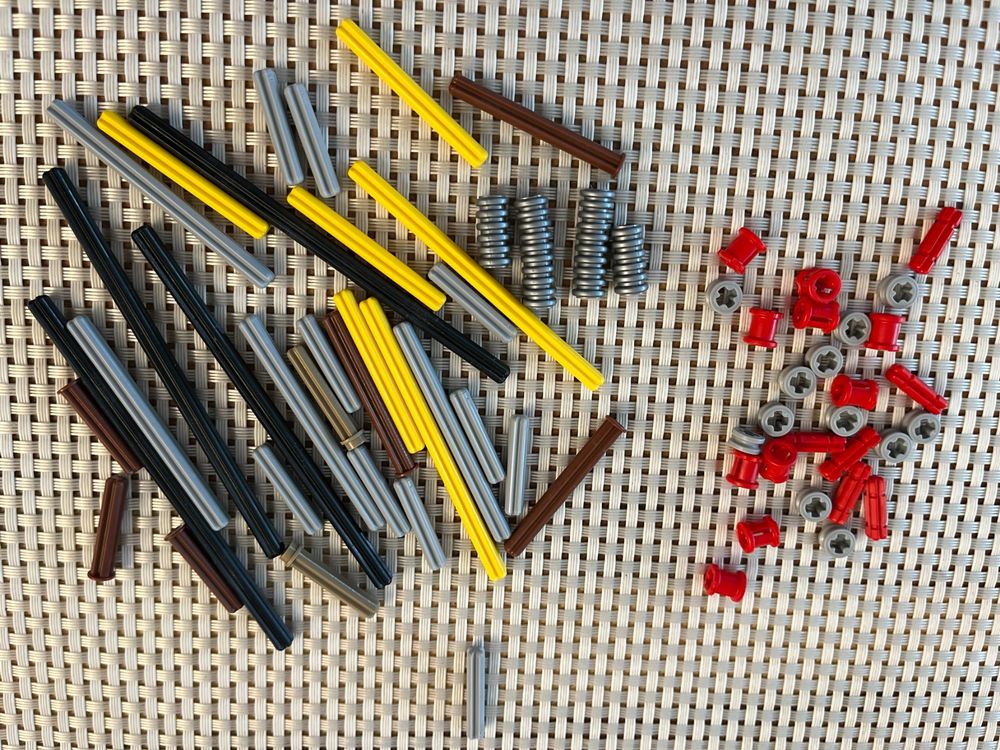 Lego Technik Achsen Achse Axle Buchsen Achsverbinder LotF (Gebraucht ...