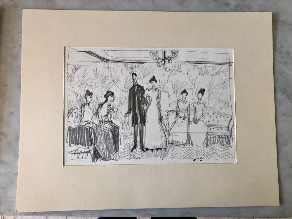 Bleistiftzeichnung von Geo Bretscher (Gebraucht) in Winterthur für CHF ...