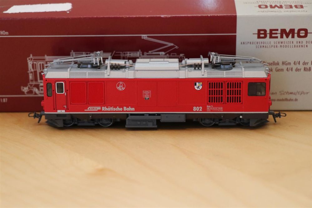 BEMO 1367 122 - RhB Gem 4/4 802 Sound (Gebraucht) in Matten b. Interl für CHF 353 – mit ...