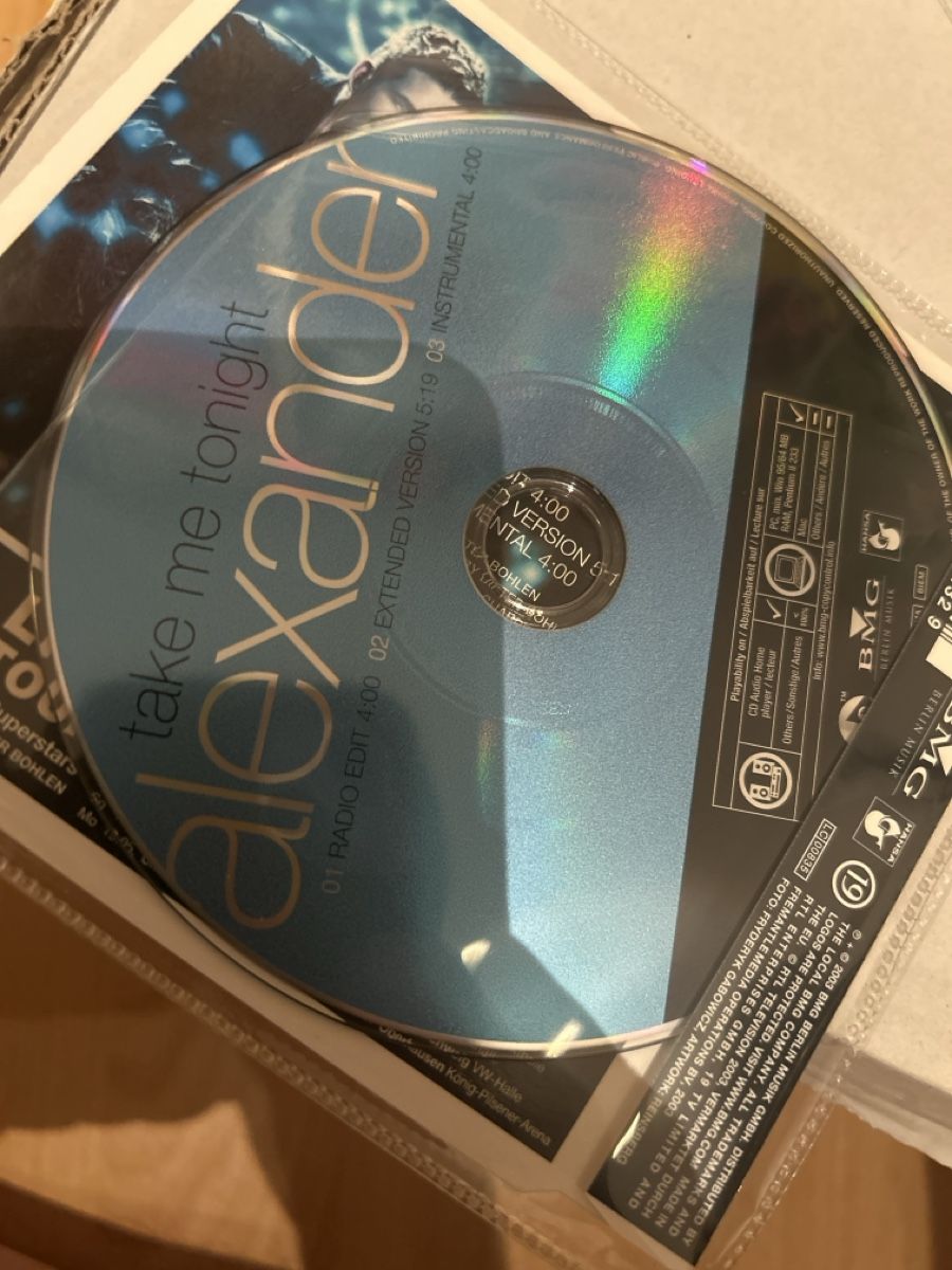 Alexander Klaws CD Take Me Tonight, Top Zustand! Rarität (Gebraucht) in ...