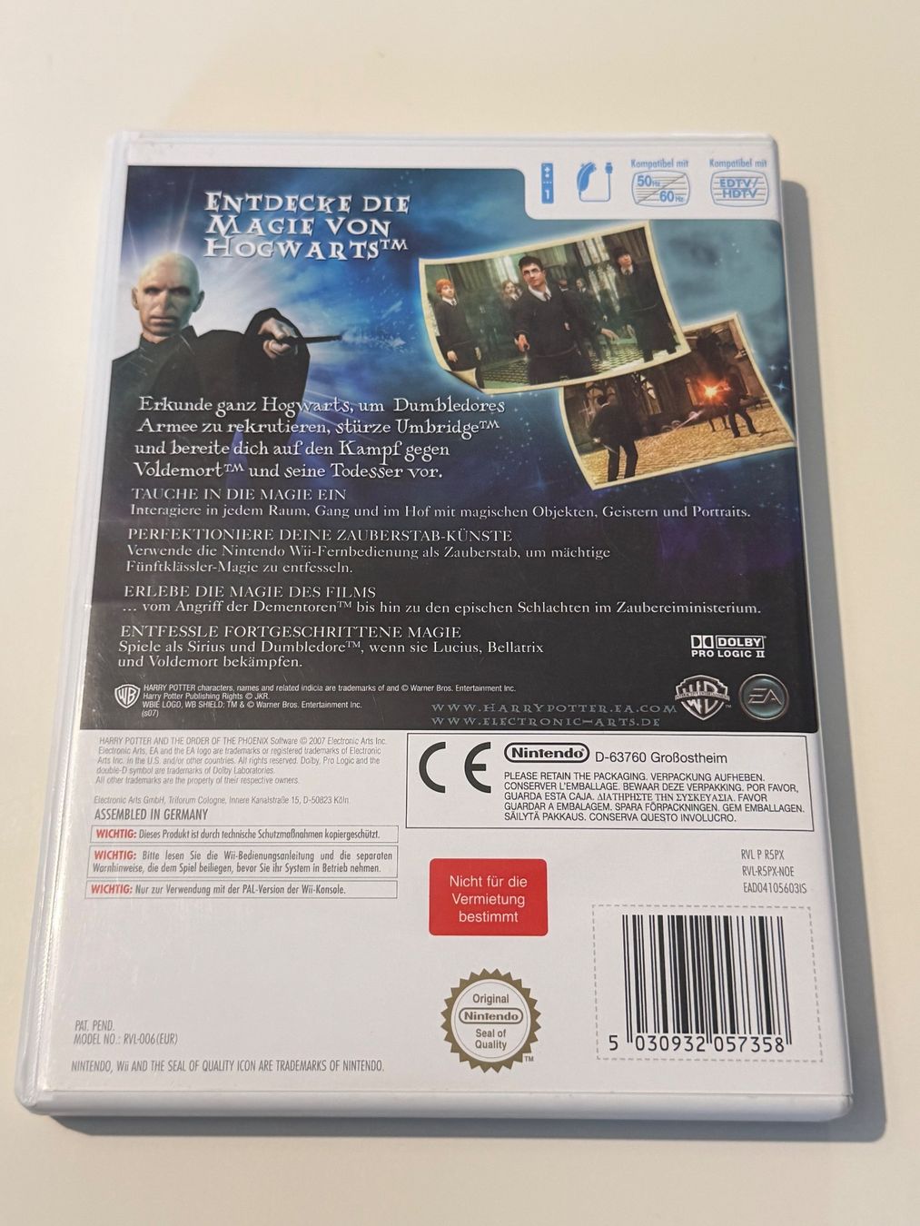 Harry Potter - Und der Orden des Phönix - Wii (Gebraucht) in Altstätten ...