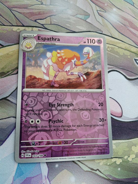 Espartha - Psiopatra - Reverse Holo 103 - Scarlet & Violet | Kaufen auf ...