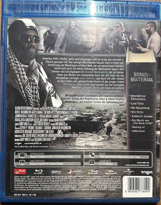 The Book of Eli - Blu-ray - Denzel Washington - Top! (Gebraucht) in ...