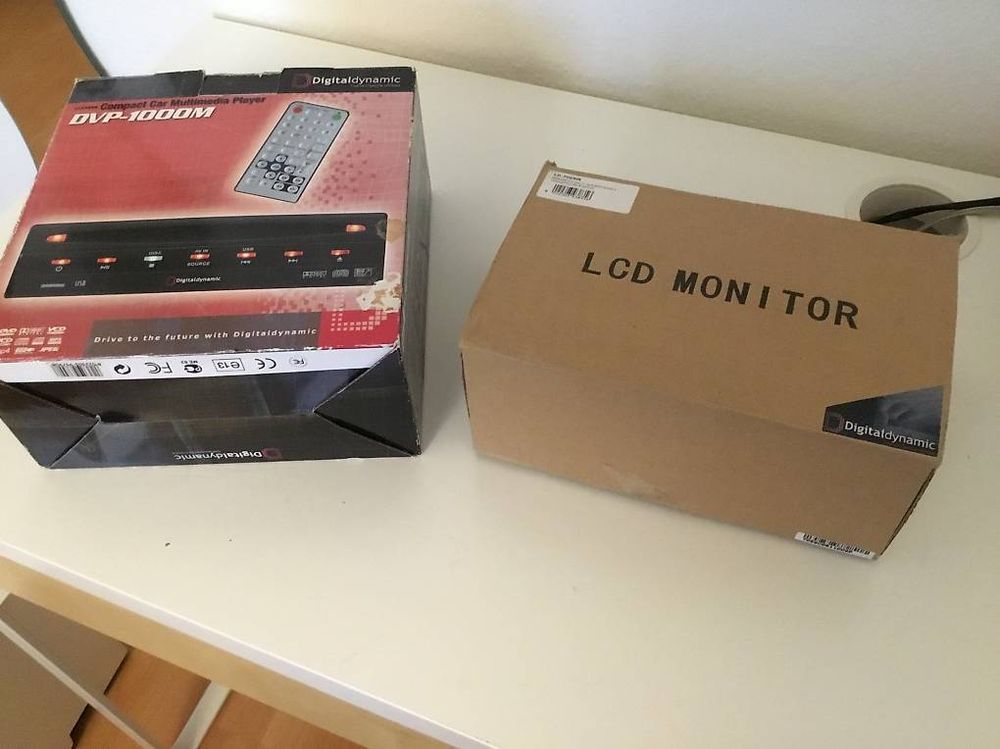 Monitor+CD/DVD Player Digital Dynamic für Auto (Gebraucht) in Kriens ...