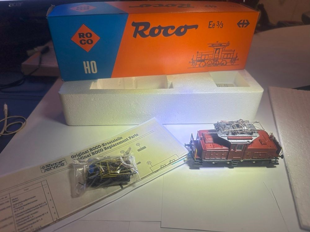 SBB-CFF Ee 3/3 16385, rangierrot. Roco Art. 43529. DC analog (Neuf (Voir description)) à ...