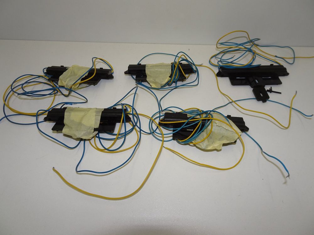 5 Märklin Niederflur Weichenantrieb K-Gleis Schienen HO 7548 (Gebraucht ...