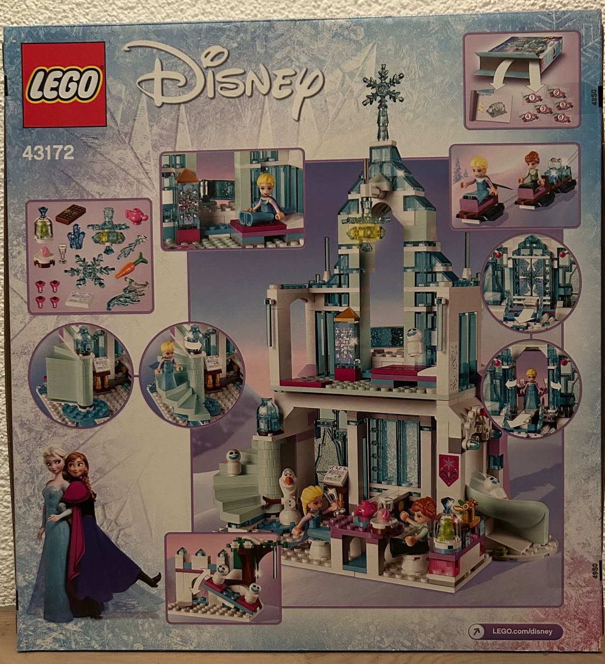 LEGO Disney Frozen Eispalast 43172, Elsa, Anna, Winter Set (Neu und ...