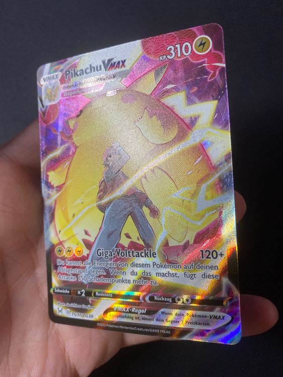 Pikachu VMAX TG17 - Spl. Illustr. Rare - Lost Origin - DE (Neu (gemäss ...
