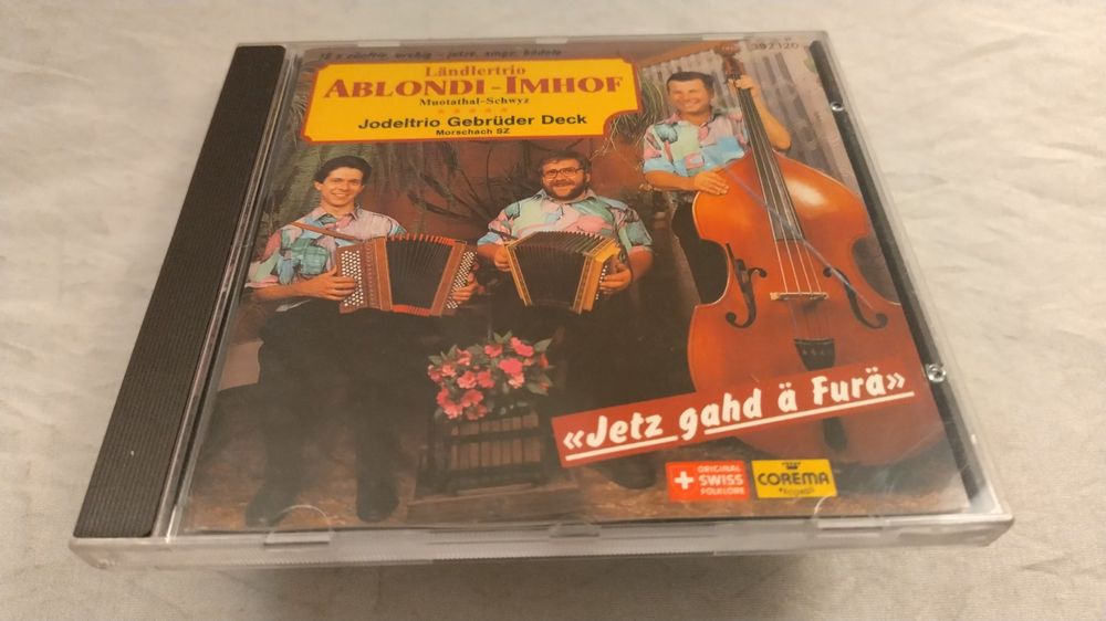 Ländler CD / Ländler Trio Ablondi-Imhof - Jetzt gahd ä Furä (Gebraucht ...