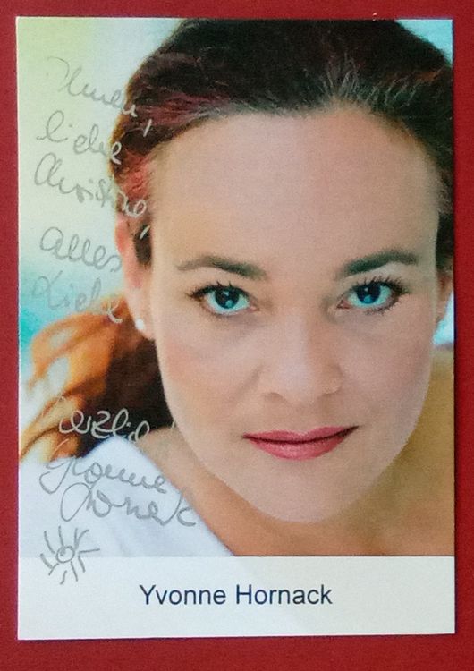 Yvonne Hornack Autogramm signiert Fotopostkarte 10x15cm | Kaufen auf ...