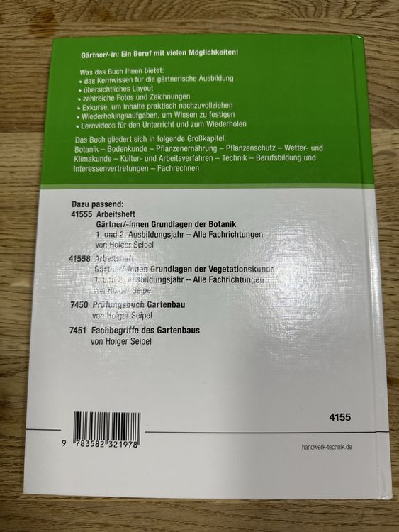 Fachkunde für Gärtner/-innen – Grundlagen für alle Fachricht (Neu ...
