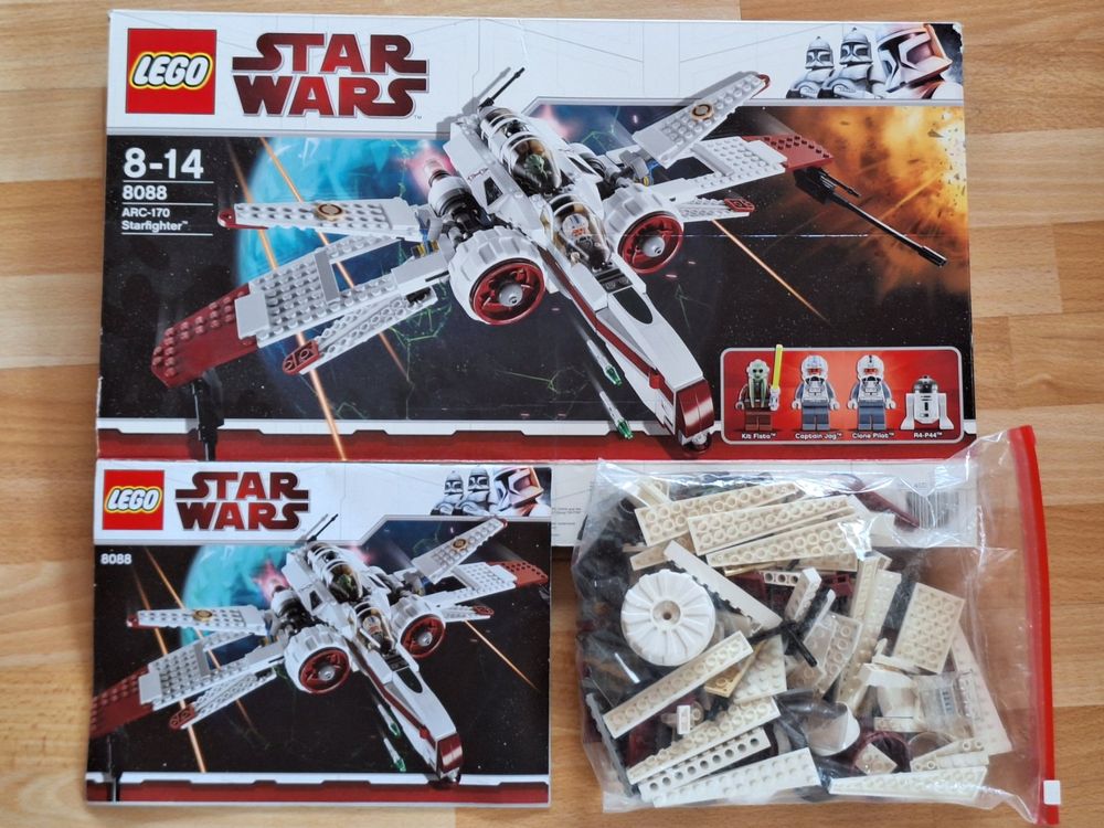 Lego Set 8088, Star Wars, ARC-170 Starfighter | Acheter sur Ricardo