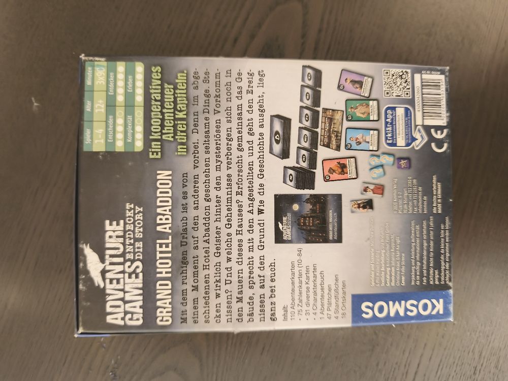 Adventure Games: Grand Hotel Abaddon - Krimi Spass! (Gebraucht) in Bern ...